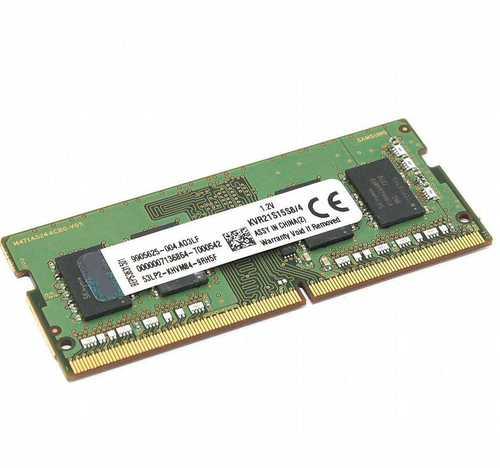 Модуль памяти Kingston sodimm DDR4 4гб 2133 MHz