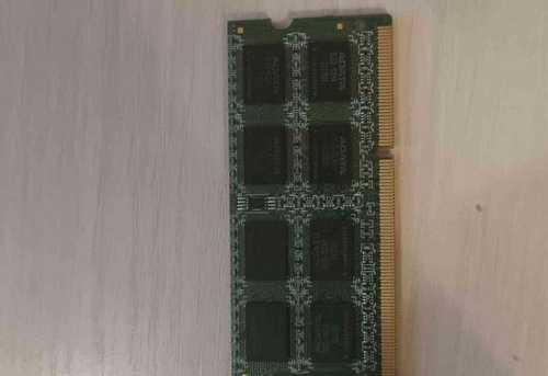 Оперативная память adata DDR3 AD73I1C1674EV 1x4 гб