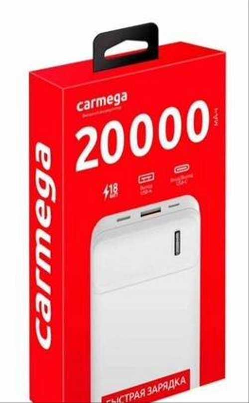 Внешний аккумулятор carmega Charge PD20 20000 мАч
