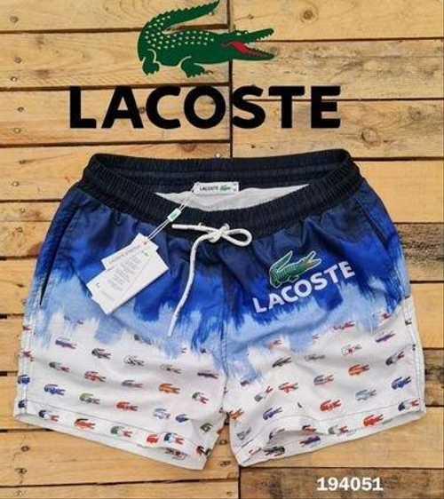 Шорты для купания плавки Lacoste