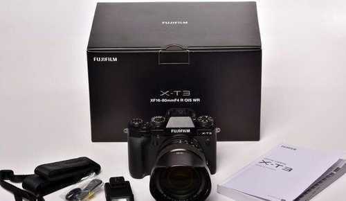 Фотоаппарат Fujifilm XT3 + объектив XF 16-80/4