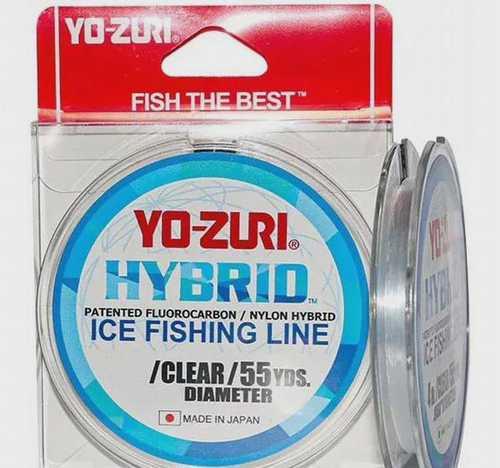 Леска монофильная Yo-Zuri Hybrid Ice 50м Clear