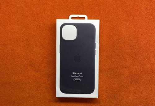 iPhone 14 Leather Case Midnight (new)