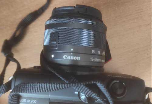 Системная камера canon eos m200