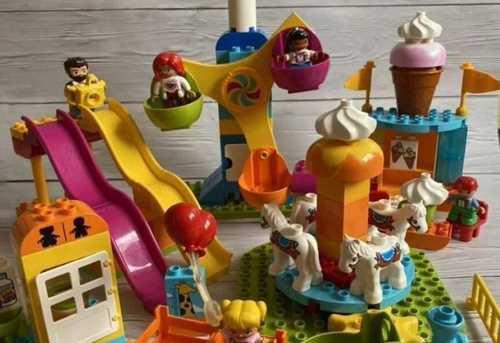 Lego duplo 10840 большой парк аттракционов