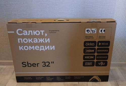 Телевизор 32" Sber Сбер SMART TV новый гарантия