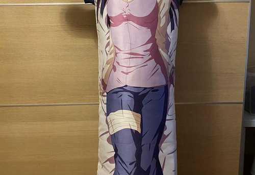 Докимакура Хината (из аниме Наруто) с подушкой