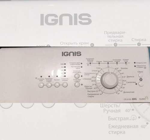 Ignis LTE6100 Whirlpool(Europe) в разбор