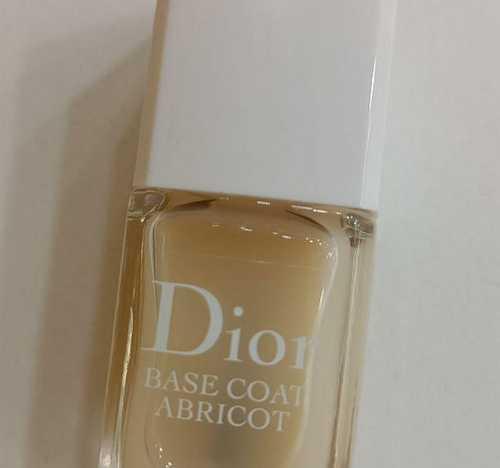 Dior base toap abricot база для ногтей