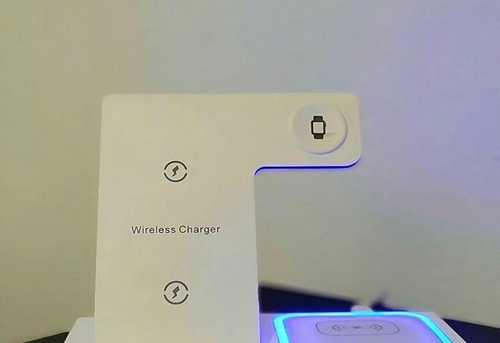 Зарядная станция 3В1/ Wireless Charger (Foldable)
