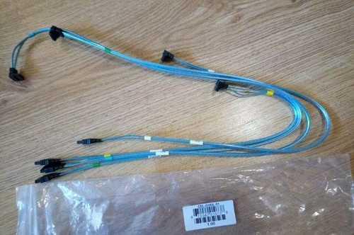 Серверные SAS/SATA кабели комплект из 4 шт