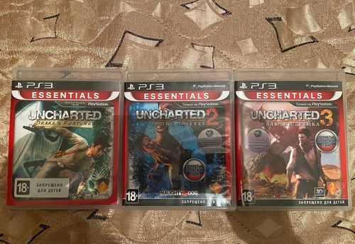 Серия игр Uncharted на ps3