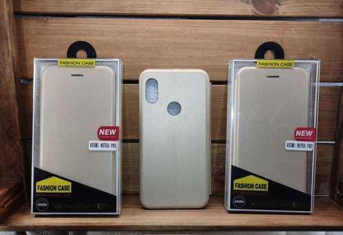 Чехол Книжка Xiaomi Redmi Note 6 / Pro золото