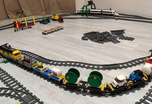 Lego City поезд 60051,60052,7939,60238,60205