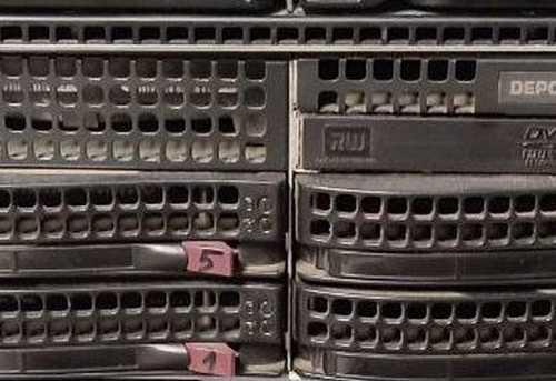 Сервер Supermicro 2U 2хIntel Xeon E5-2620 V2/64RAM
