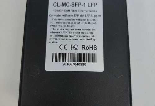 Медиаконвертер CareLink CL-MC-SFP-1 LFP