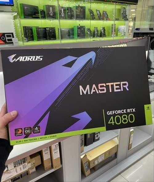 Видеокарта RTX4080 Gigabyte Aorus Master