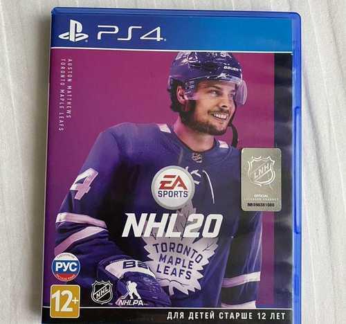 NHL 20 ps4 диск