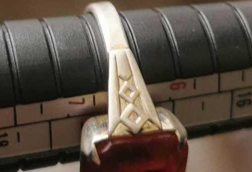 Винтажный женский серебряный перстень. 875 probe
