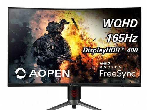 Монитор игровой aopen 32hc2qurpbmiiphx 31.5 черный