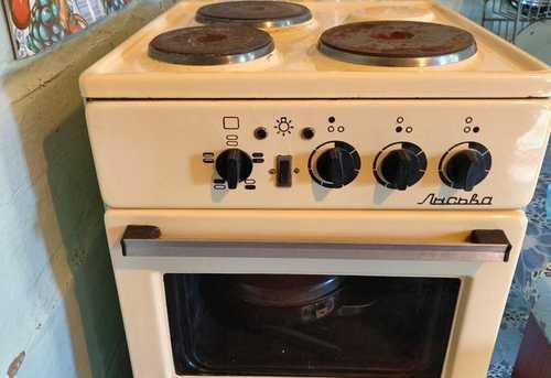 Электро плита с духовкой для дачи или в квартиру
