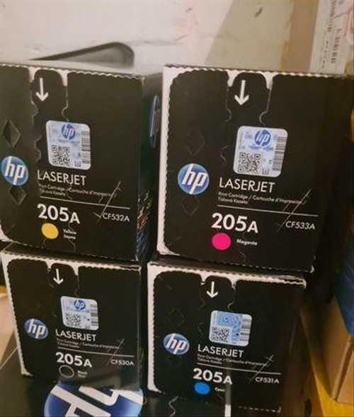 Картриджей комплект 205a для hp pro MFP m180/m181