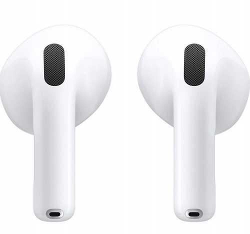 Наушники с микрофоном беспроводные Apple AirPods 4 белые, Bluetooth