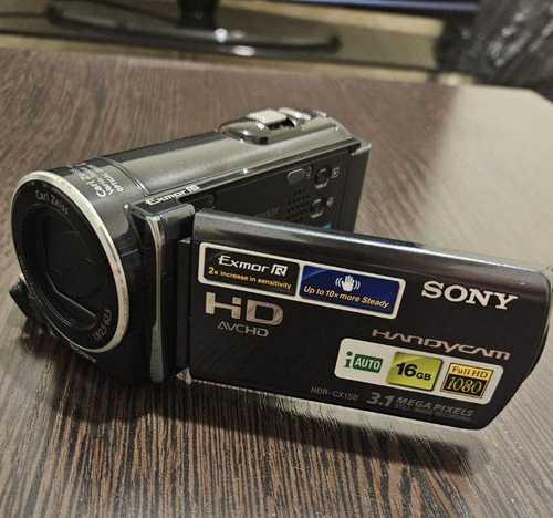 Видеокамера sony hdr cx 150