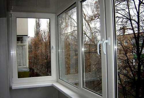 Пластиковые окна в рассрочку/ остекление балконов