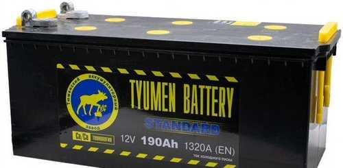 Аккумулятор tyumen battery standard 190 Ач 1320 А