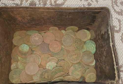 Монеты 2 копейки и деньга