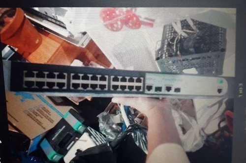 Управляемый коммутатор hp v1905-24 jd990a