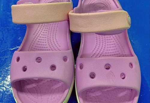 Сандалии для девочки Crocs - 6-7 лет