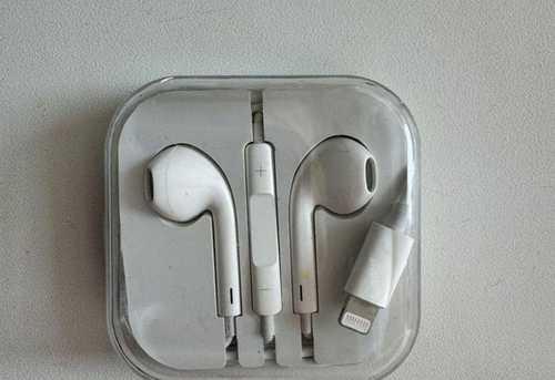 Наушники apple earpods lightning