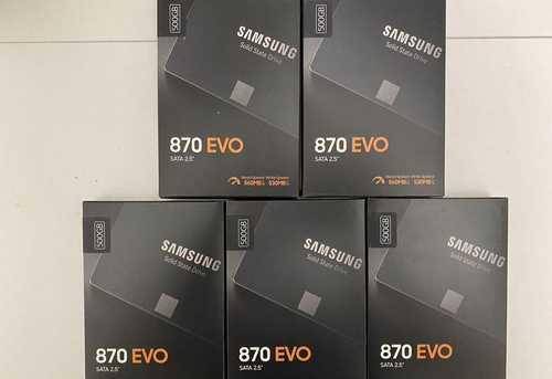 Твердотельный диск SSD Samsung 870EVO 500Gb