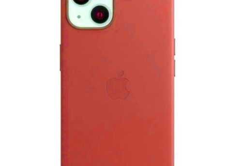Чехол для iPhone 11 Leather Case с MagSafe (Красны