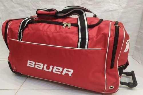 Баул 28 дюймов Bauer красный сумка на колёсах
