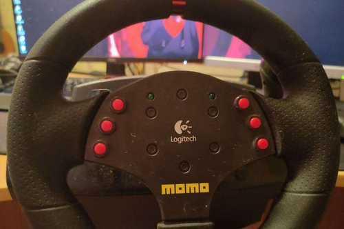 Игровой руль logitech momo racing