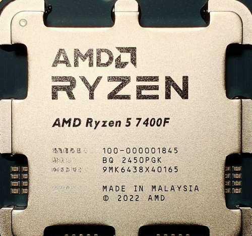 Процессор ryzen 5 7400f (Новый)