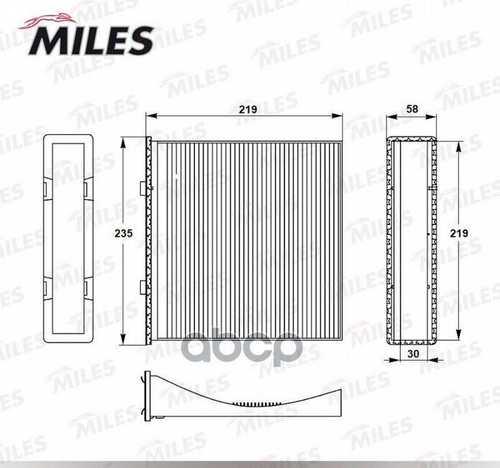 Фильтр салона subaru impreza/forester 08- (filt