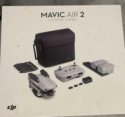 Квадрокоптер dji mavic air 2 fly more combo