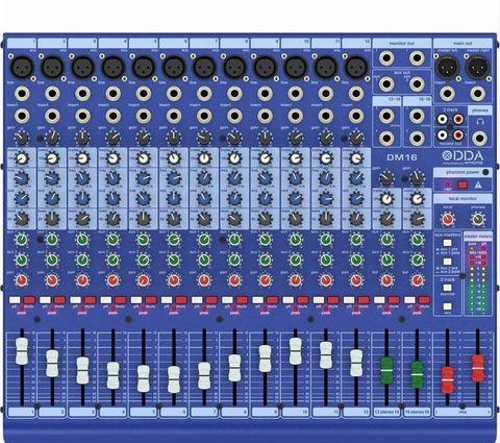 Аналоговый микшер midas DDA DM16