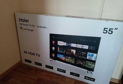 Новый Haier 55 SMART TV S1 UHD 4k