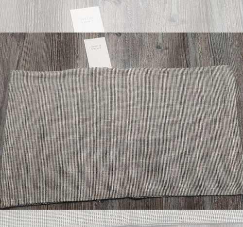 Новая наволочка с содержанием льна zara home