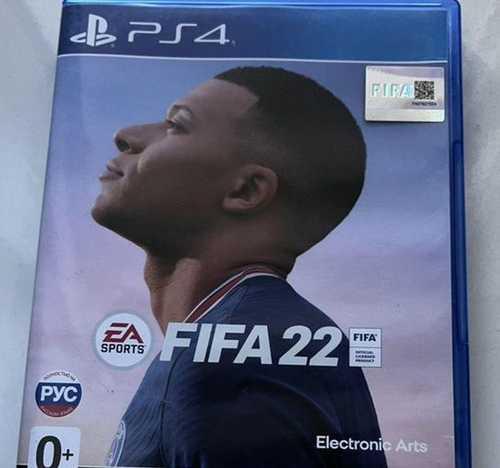 Fifa 22 ps4 диск