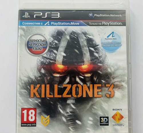 Игра killzone 3 на PS3