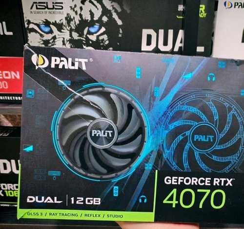 Palit RTX 4070 12 Gb Dual Трэйд ин/Скупка