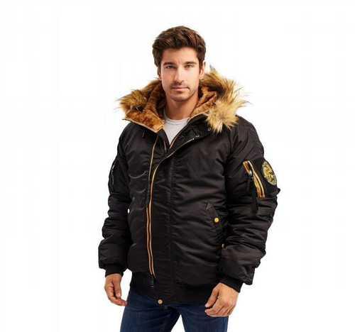 Куртка Nord Denali N2B compass black/yellow укороченная