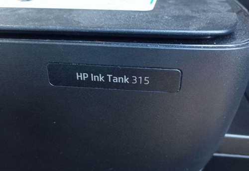 Мфу Струйное HP Ink Tank 315
