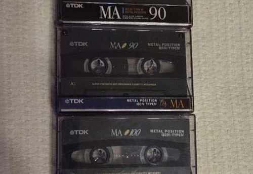 Аудиокассеты,TDK MA-XG 90, разные TDK MA